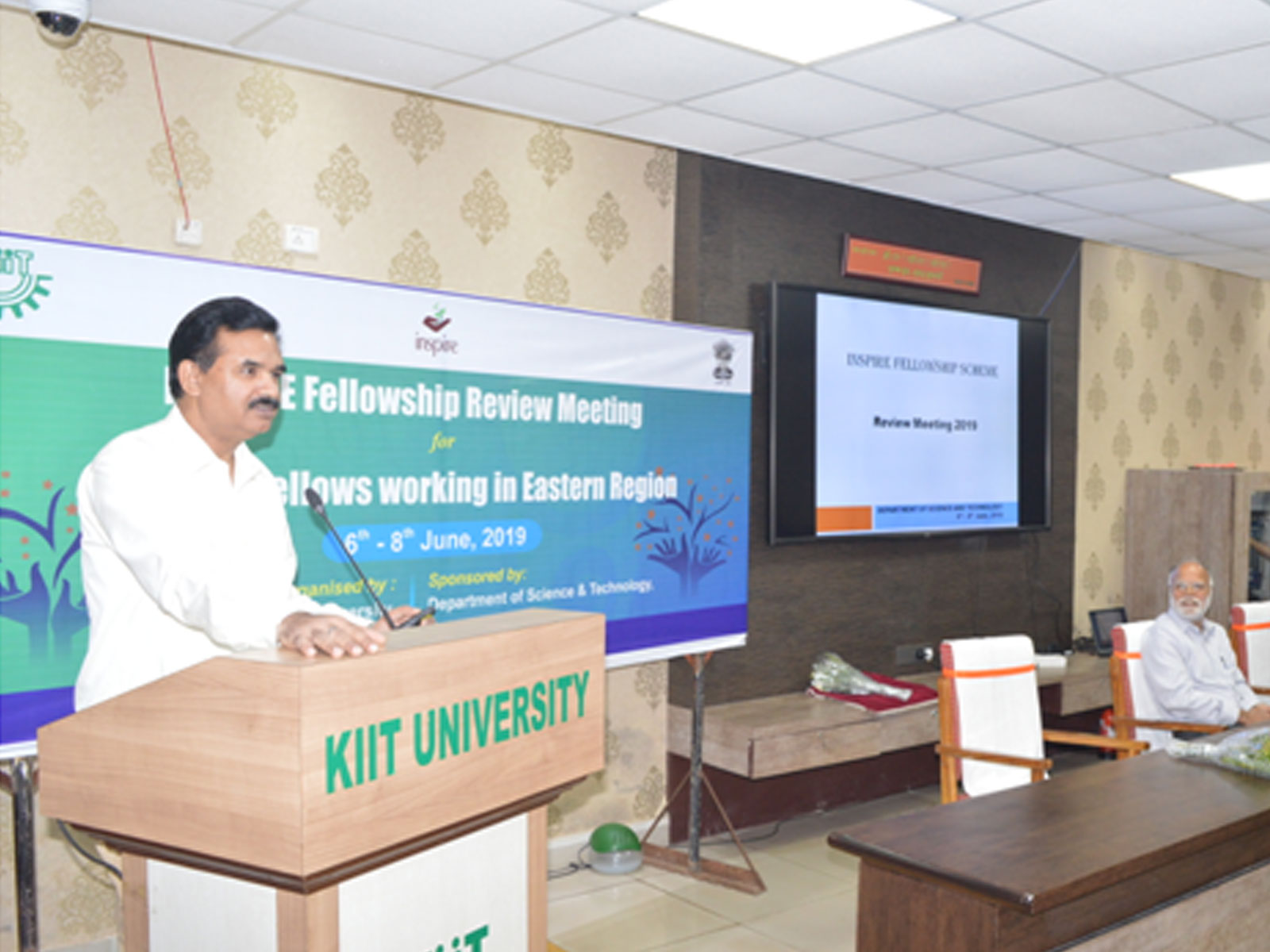 DST INSPIRE Fellowship Review Meeting | KIIT University News & Events