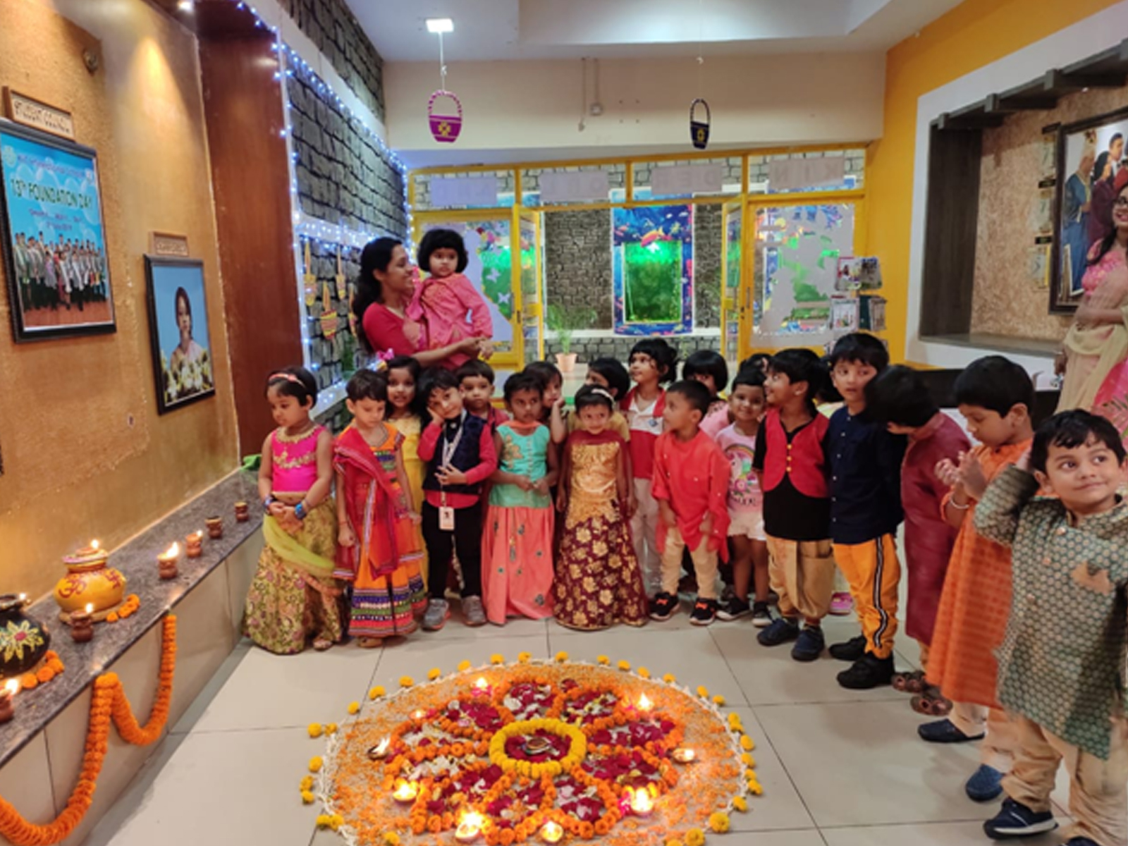 Diwali Celebration at KiiT International School | KIIT University News ...